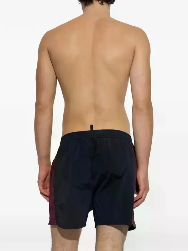 Dsquared2 Logo-patch Side-stripe Swim Shorts
