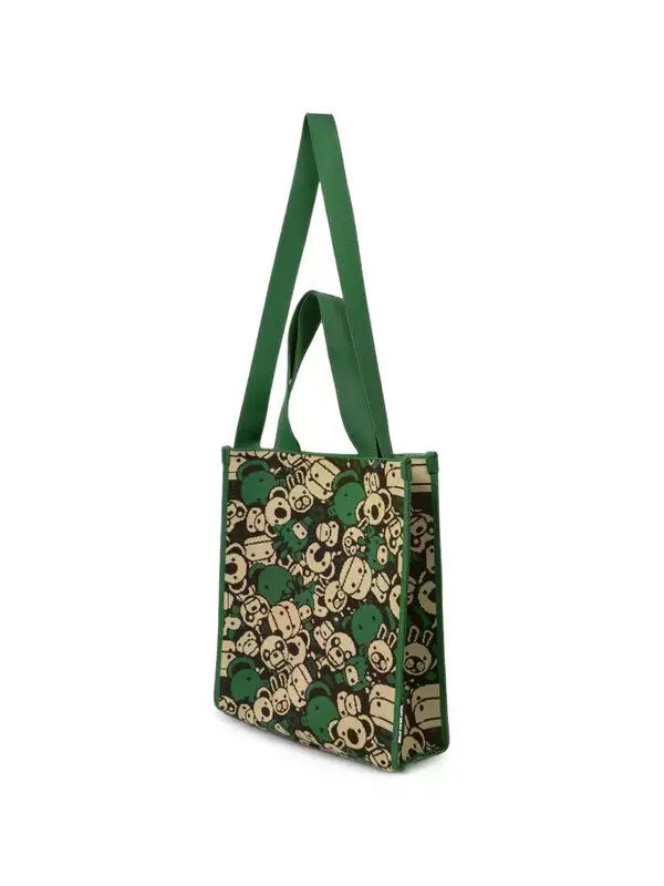 A BATHING APE Large Baby Milo Print Tote Bag