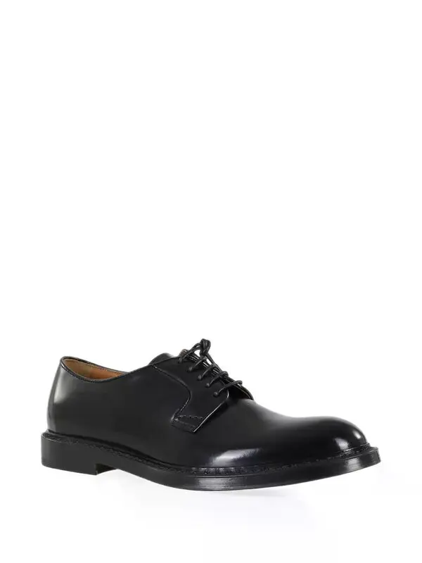 DOUCAL'S Blake Almond-toe Leather Derby Shoes