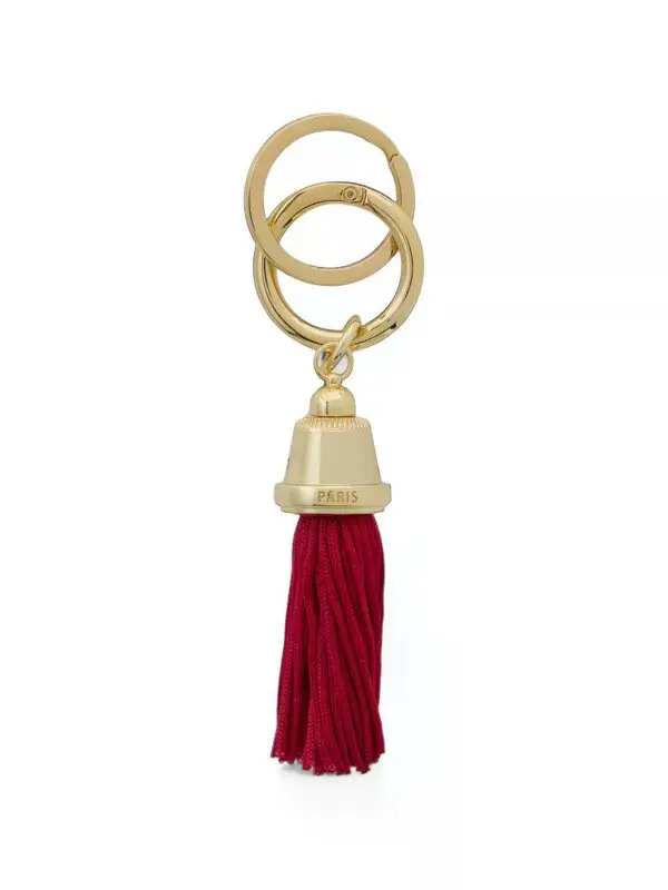 LANCEL Suite 1876 Tassel Keyring