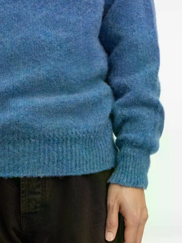 ANOTHER ASPECT Crew-neck Lambswool Sweater