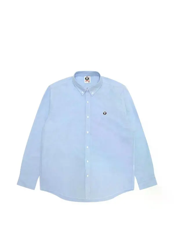 AAPE BY *A BATHING APE Logo-patch Button-down Shirt