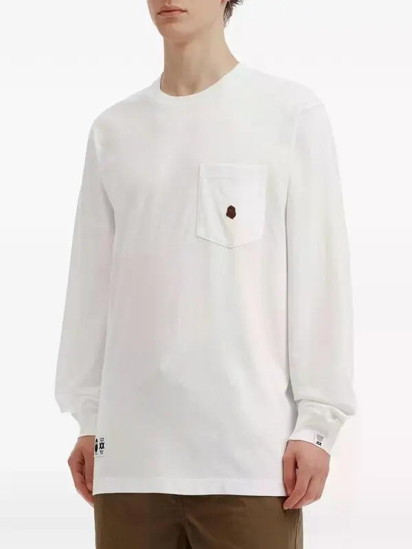 FINGERCROXX Logo-patch Pocket Sweatshirt