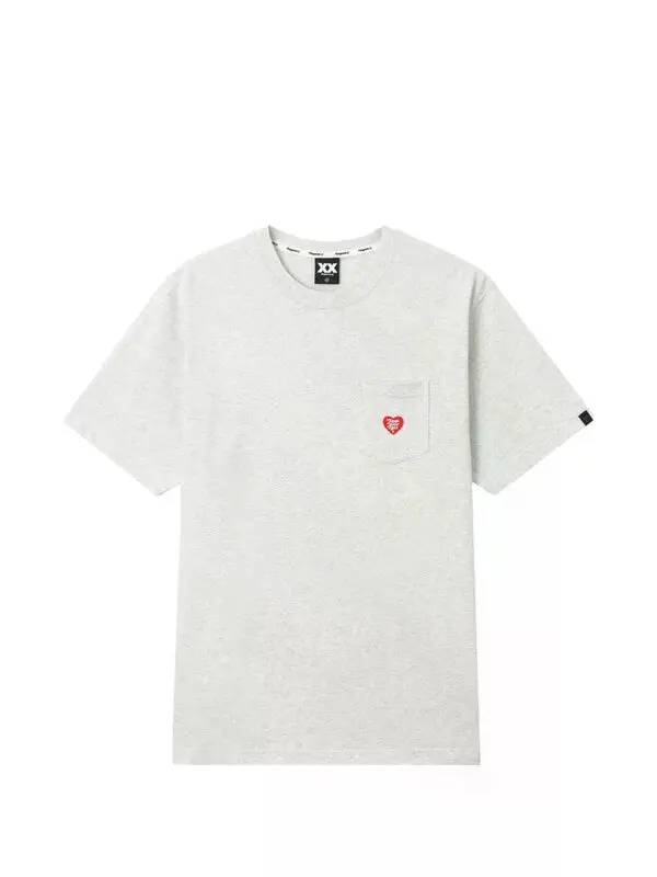 FINGERCROXX Heart-patch Pocket T-shirt