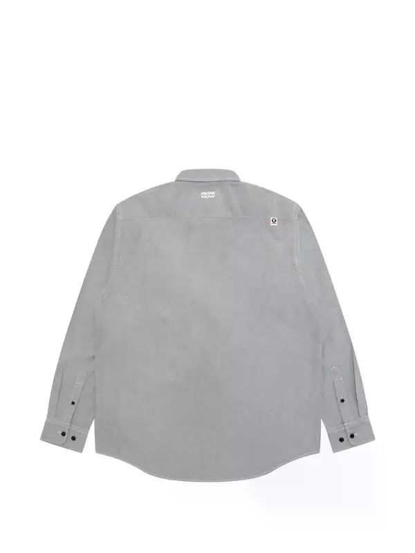 AAPE BY *A BATHING APE Moonface-patch Button-down Shirt