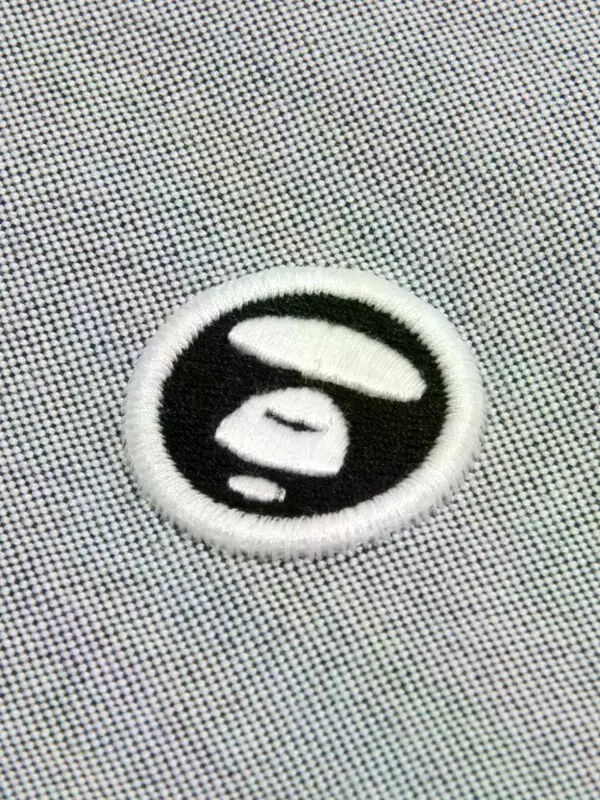 AAPE BY *A BATHING APE Moonface-patch Button-down Shirt