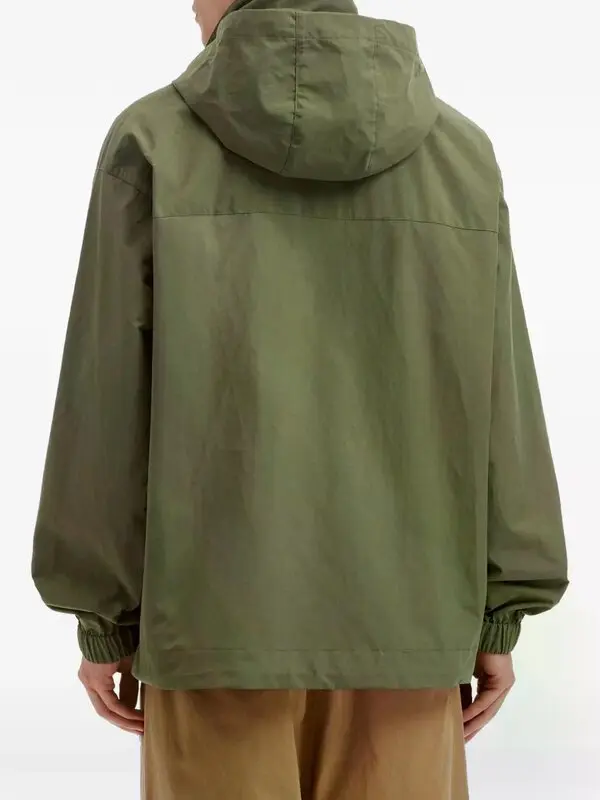 FINGERCROXX Logo-print Hooded Jacket