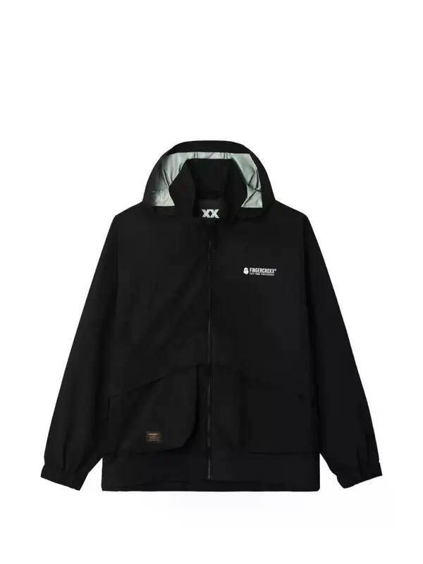 FINGERCROXX Logo-print Hooded Jacket