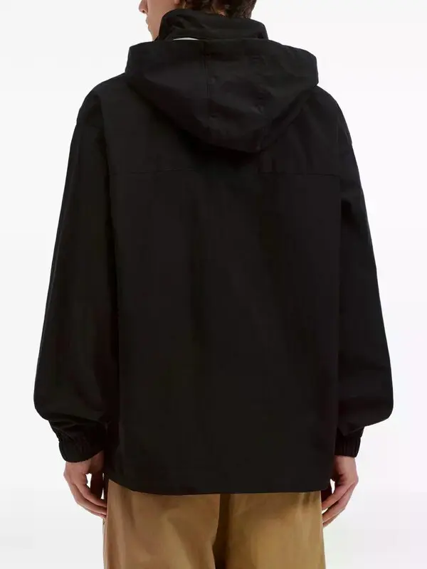 FINGERCROXX Logo-print Hooded Jacket