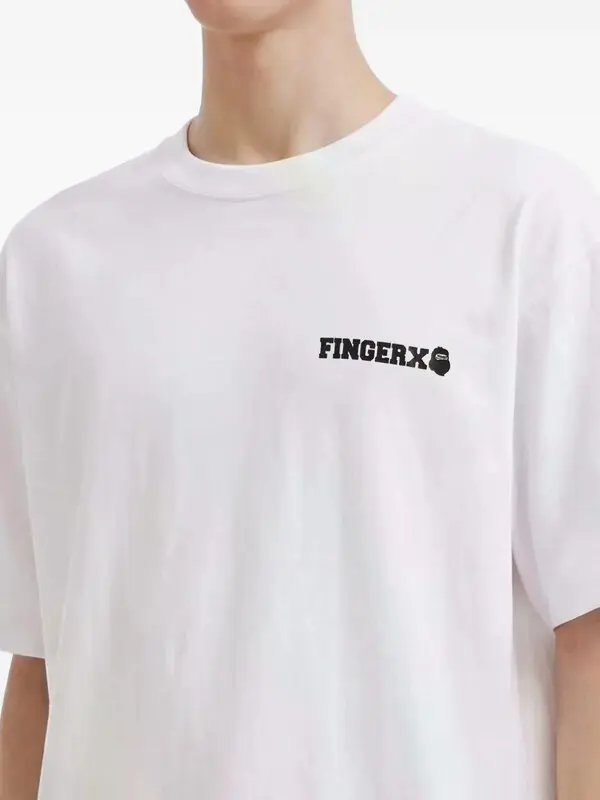 FINGERCROXX Logo-print Cotton T-shirt