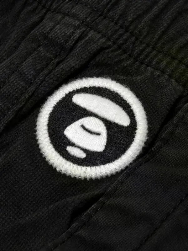 AAPE BY *A BATHING APE Logo Print Cargo Pants