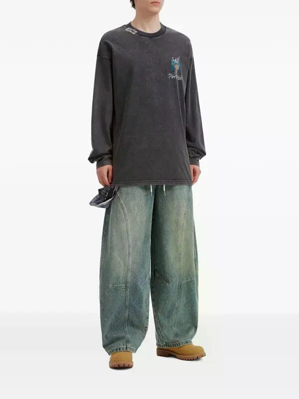 MUSIUM DIV. Panelled Drawstring Jeans