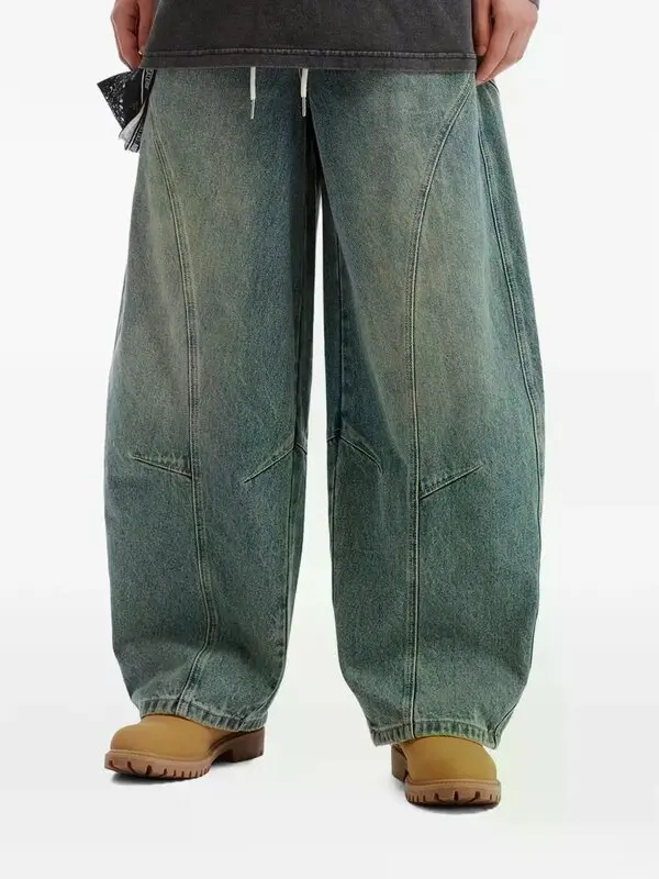 MUSIUM DIV. Panelled Drawstring Jeans