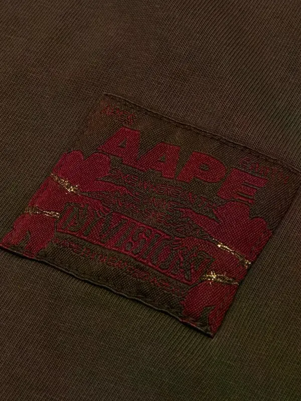 AAPE BY *A BATHING APE Logo-patch T-shirt