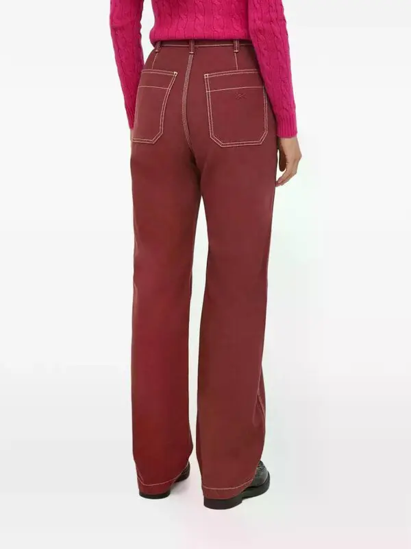 BENETTON Straight Cotton Trousers