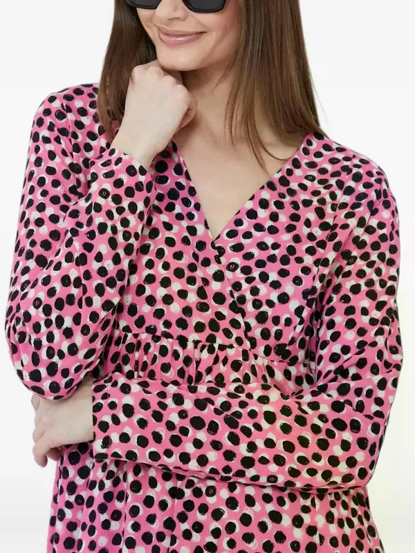 BENETTON V-neck Mini Dress