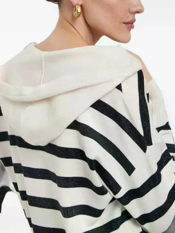 MORGAN Striped-pattern Sweater