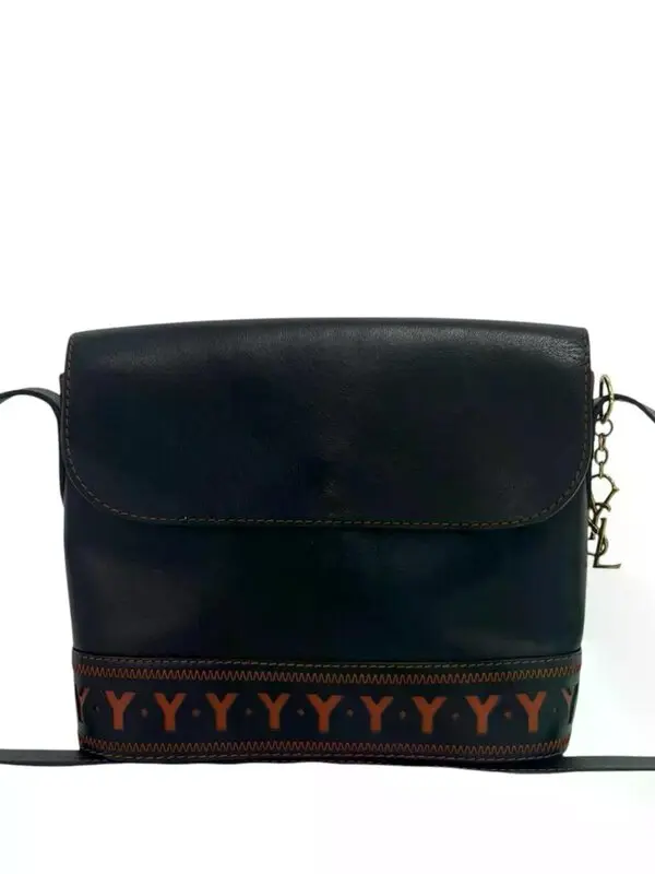 Saint Laurent 1980-1990 Leather Crossbody Bag