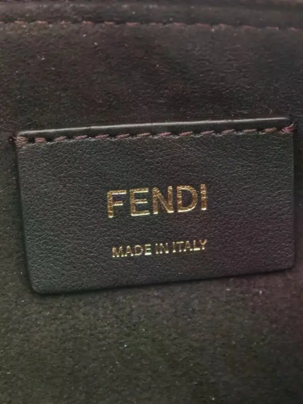 Fendi 2015-2026 Medium Zuca Canvas The Way Satchel - Brown