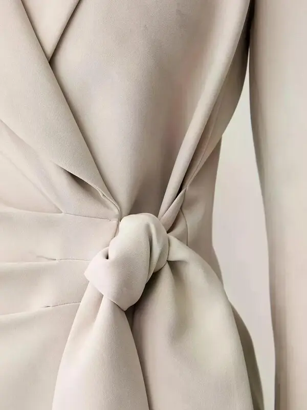 FRACOMINA Wrap-style Side-tie Blazer