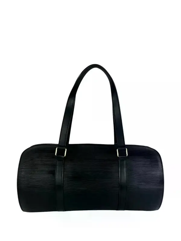 LOUIS VUITTON 1999 Epi Soufflot Handbag - Black