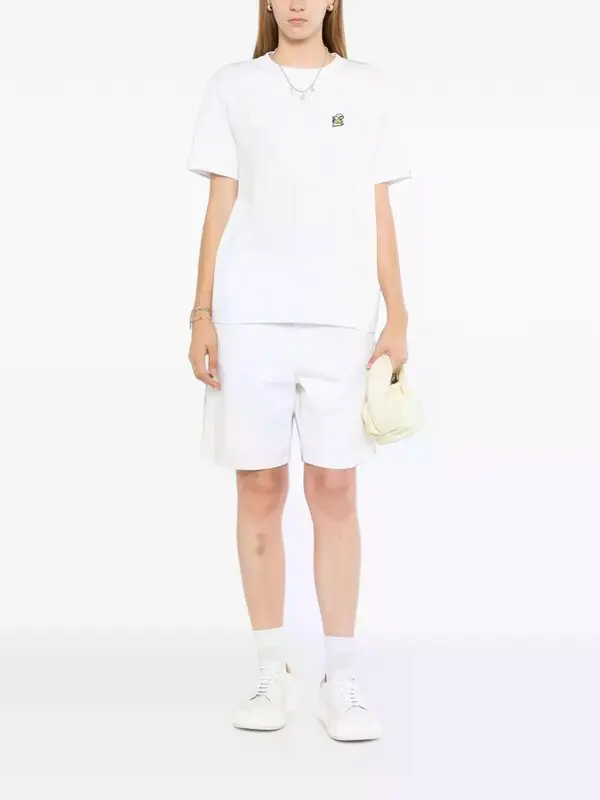 AGNES B. Logo-embroidered T-shirt