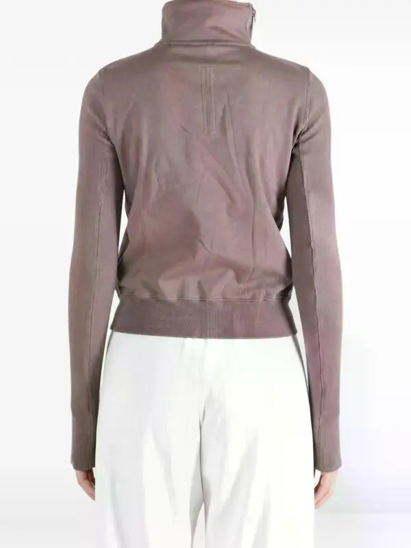 Rick Owens Asymmetric Zip-up Sweatshirt