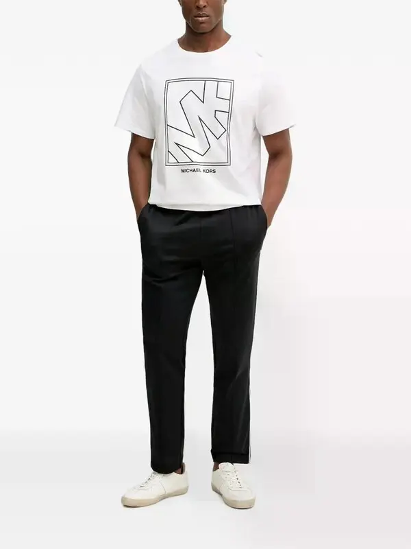 Michael Kors Logo-print Short-sleeve T-shirt - White