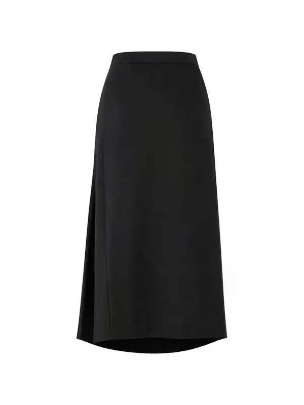 Alpha Studio Buckle-detail Wrap Midi Skirt