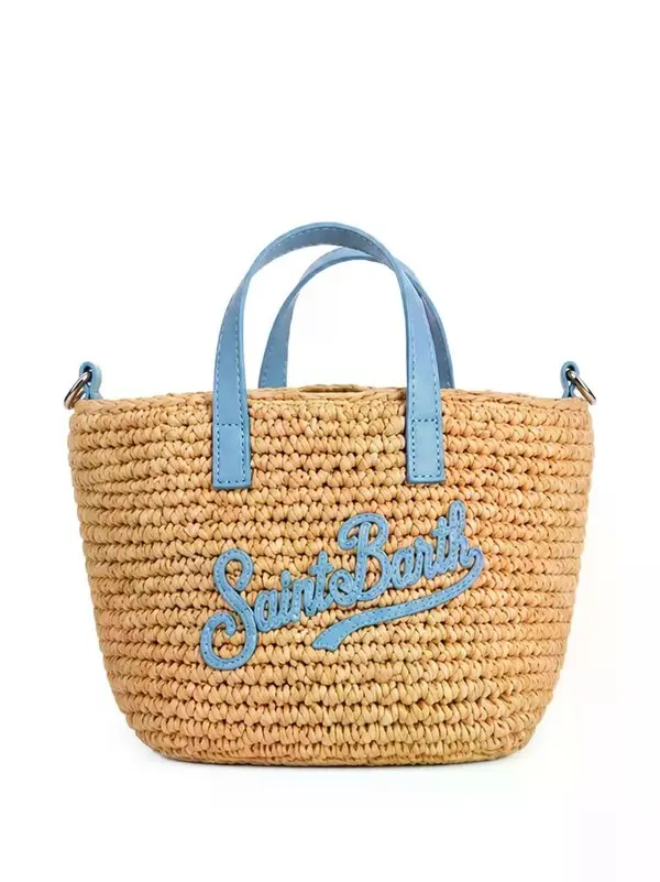 MC2 SAINT BARTH Logo Patch Mini Tote Bag