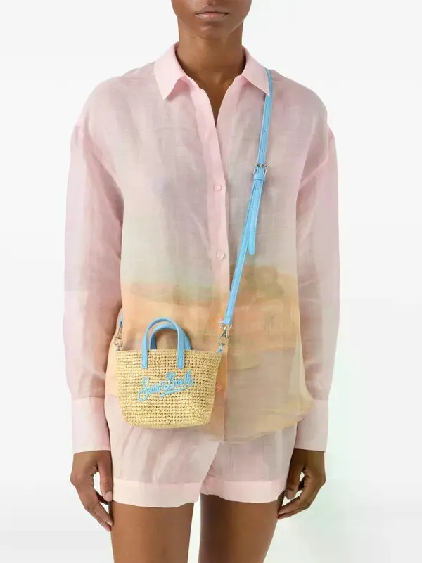 MC2 SAINT BARTH Logo Patch Mini Tote Bag