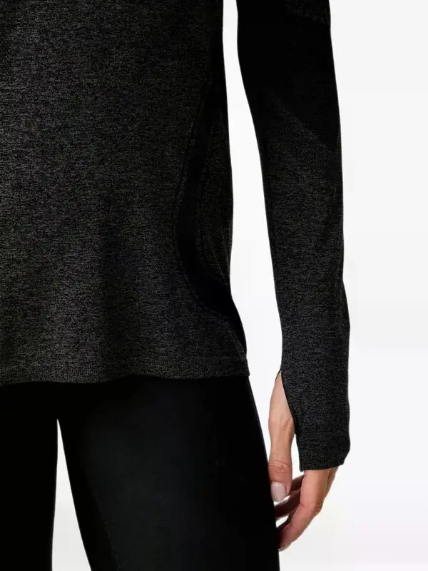 Asics Logo-print Long-sleeve Performance T-shirt