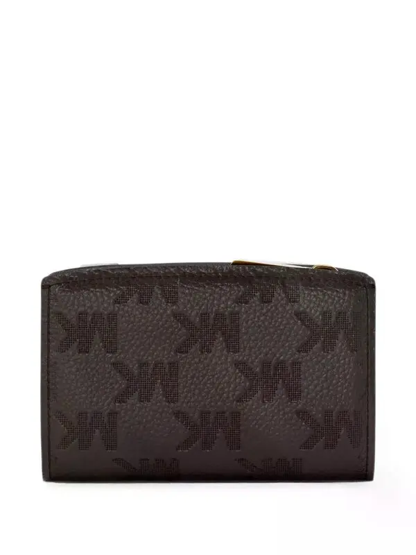 Michael Kors Logo-embossed Pebbled Leather Wallet