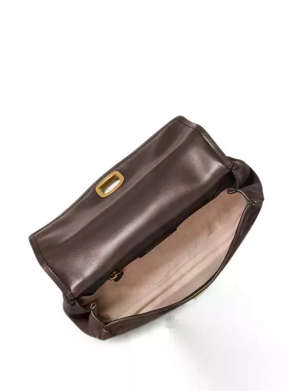 Michael Kors Bryant Small Suede Convertible Shoulder Bag