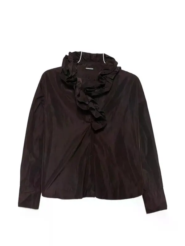SUSANNE BOMMER Ruffled-collar Shirt