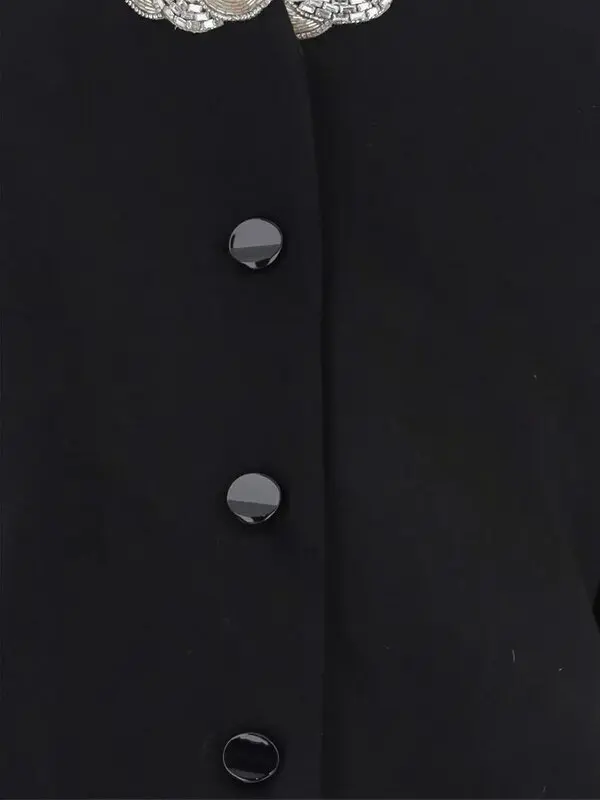 Valentino Garavani Decorated-collar Virgin Wool Jacket