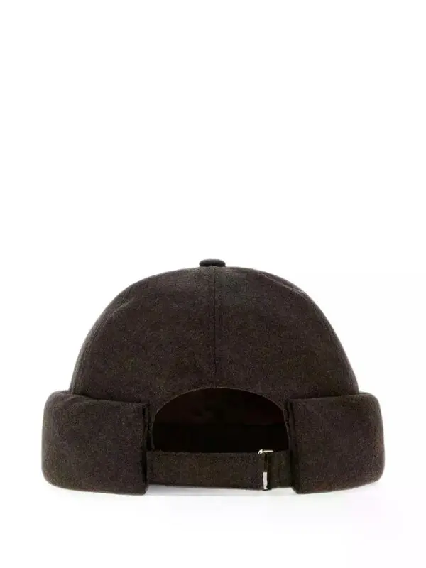 Giorgio Armani Adjustable-strap Beanie Hat