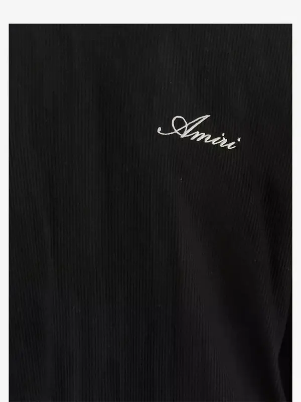 Amiri Wolf-print Logo-embroidered Sweater