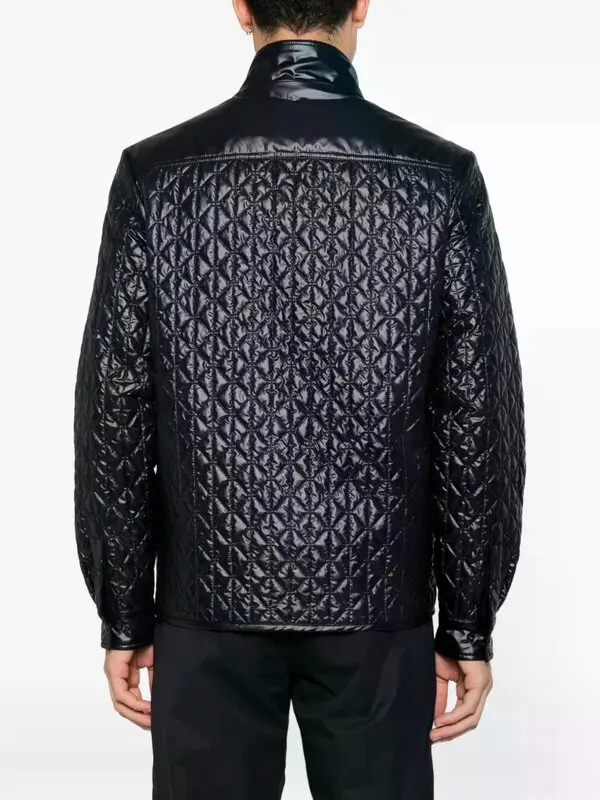 Moncler Quilted-finish Logo-patch Jacket