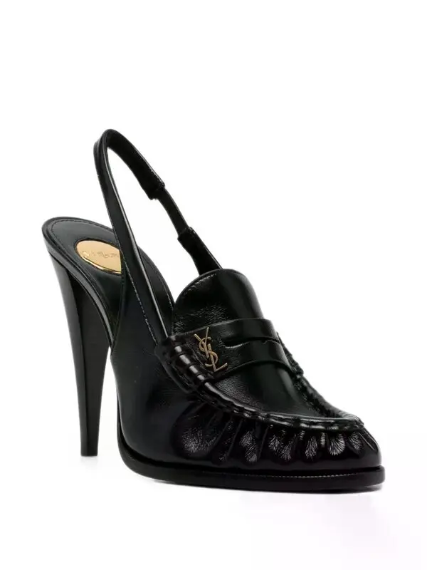 Saint Laurent Le Loafer Slingback Pumps