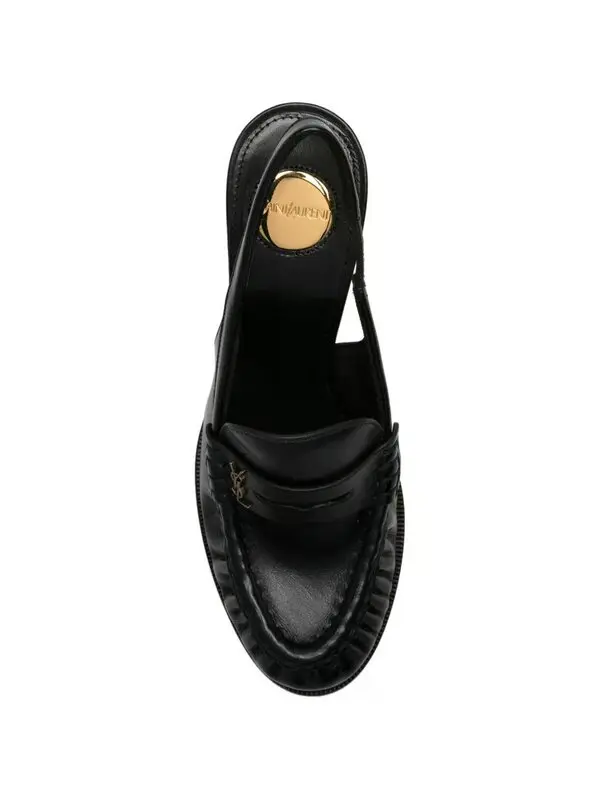 Saint Laurent Le Loafer Slingback Pumps