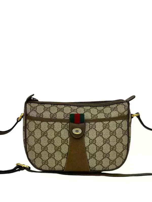 Gucci 20th Century Gg Supreme Web Crossbody Bag - Neutrals