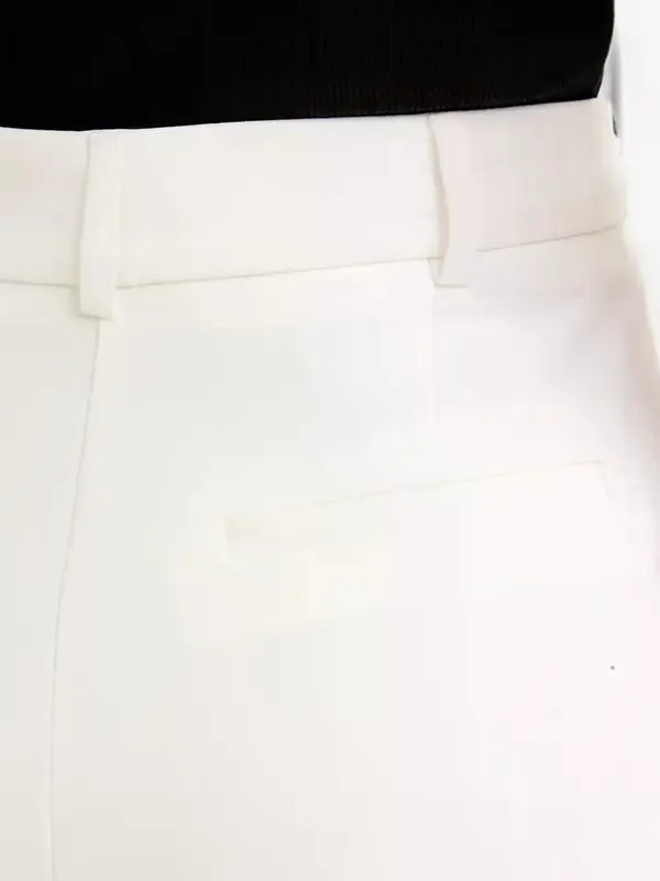 MORGAN High-waisted Pressed-crease Trousers