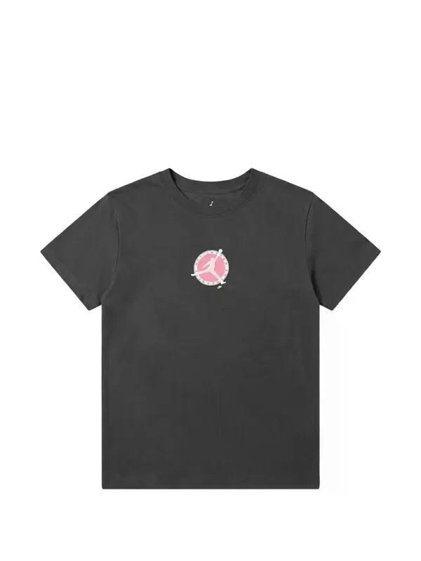 JORDAN Brooklyn Flight Club Logo-detail T-shirt - Grey