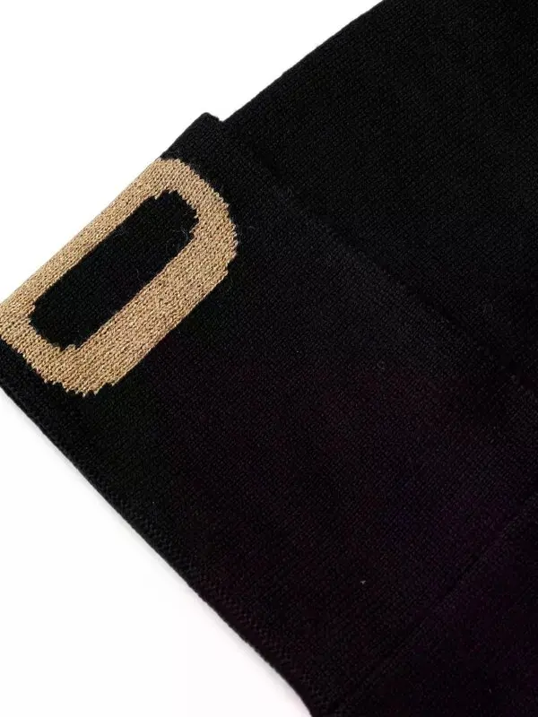 Moschino Beanie Hat - Black