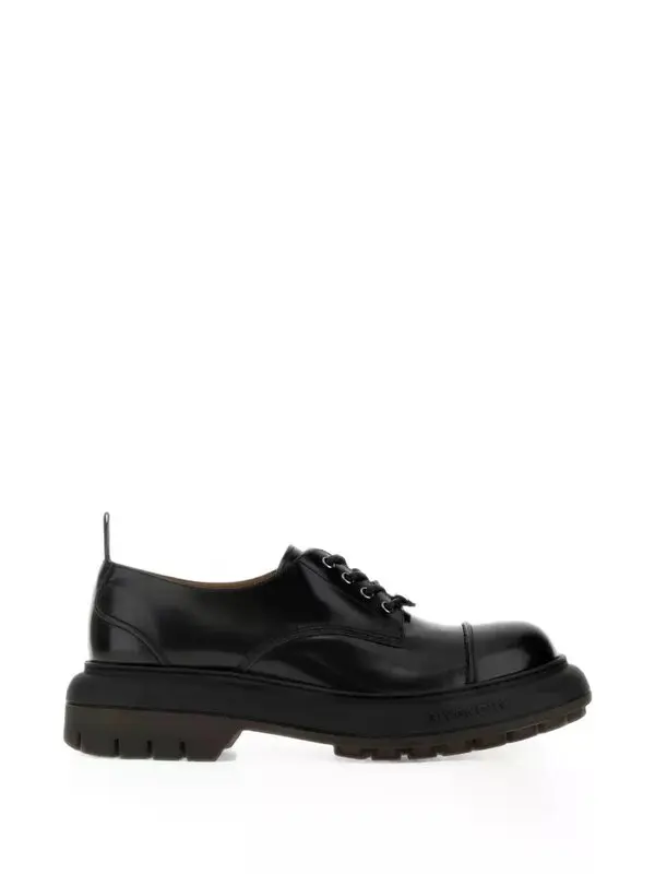 Givenchy Cargo Leather Derby Shoes - Black