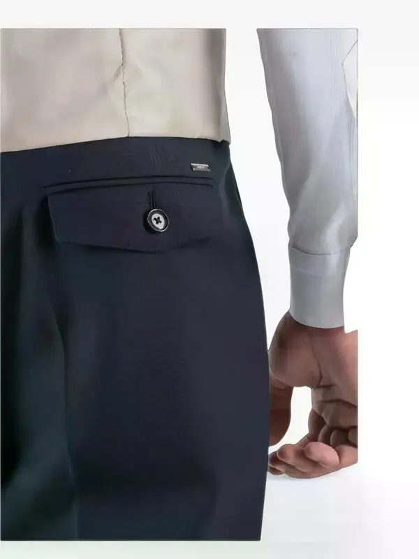 BOSS Perin Virgin Wool Trousers