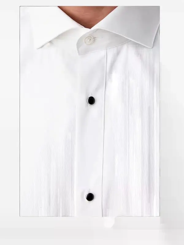 BOSS Bib-front Cotton Shirt