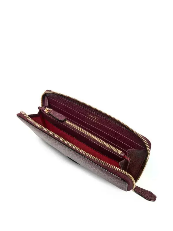 LANCEL Ninon Grained Leather Wallet