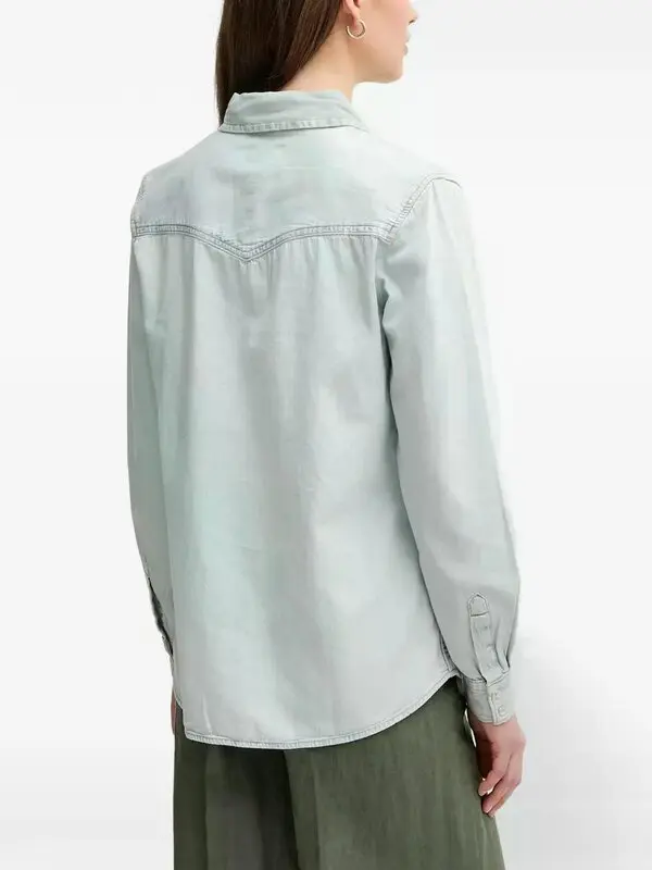 BENETTON Flap'-pocket Denim Shirt